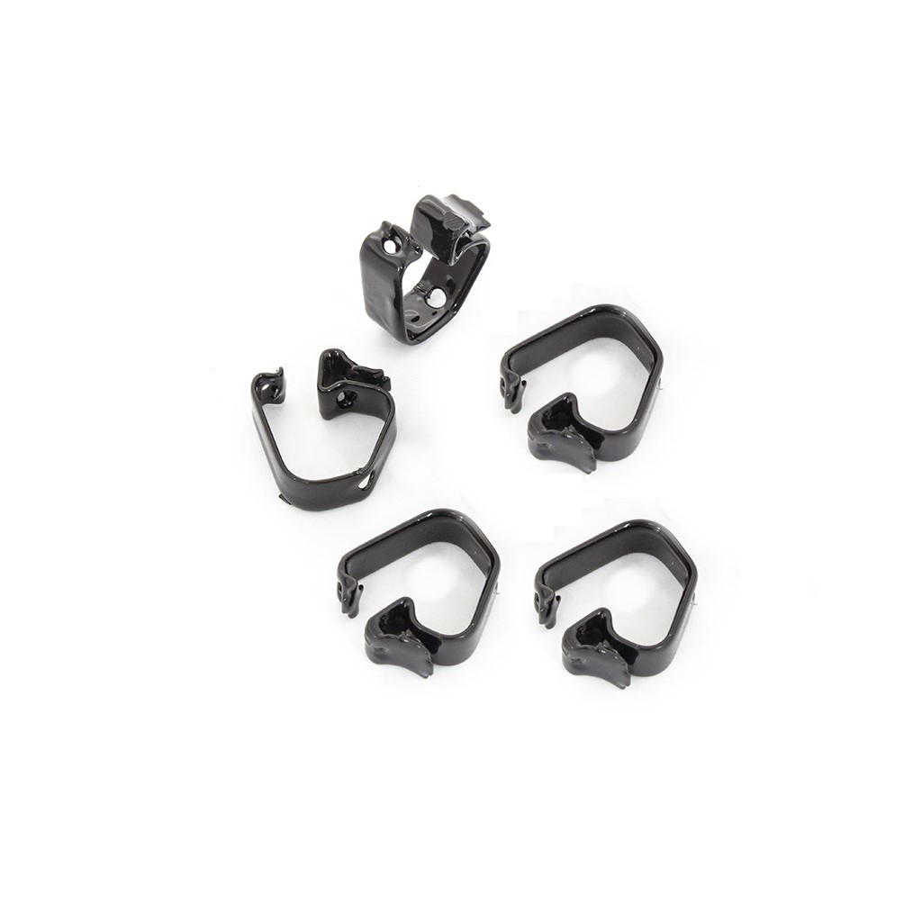 Reproduction Rubberised Wire Loom Clip Retainer brackets (SET of 5 ...