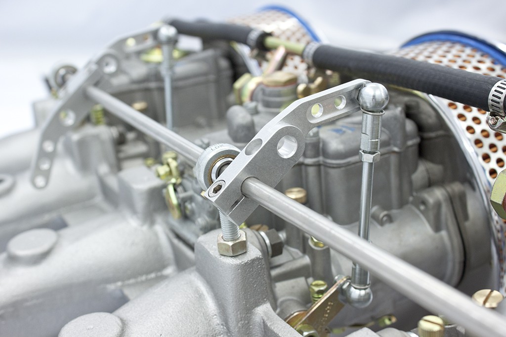 Billet Triple DCOE Weber Linkage Kit : suit Hemi 6, Slant 6 - LInkage ...