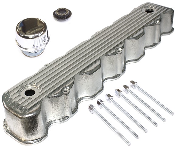 Hemi 6 Cast Bathurst Six Pack Alloy Rocker Cover Kit (Jet Hot Coated ...