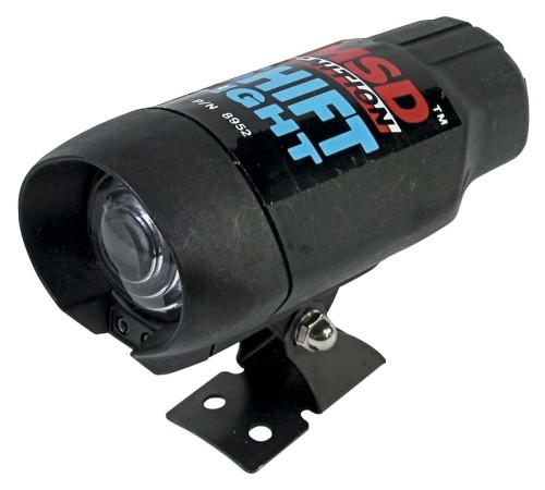MSD Shift Lights 8952: Red LED, 1.5 in. Diameter, 4.5 in. Length - Hemi ...