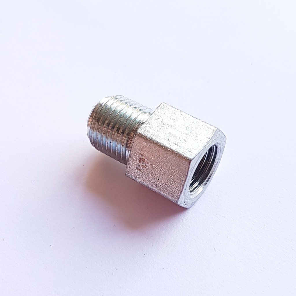Brake Tube Nut Thread Adaptor : Male 7/16" NF, Female 3/8" NS - Hoses ...