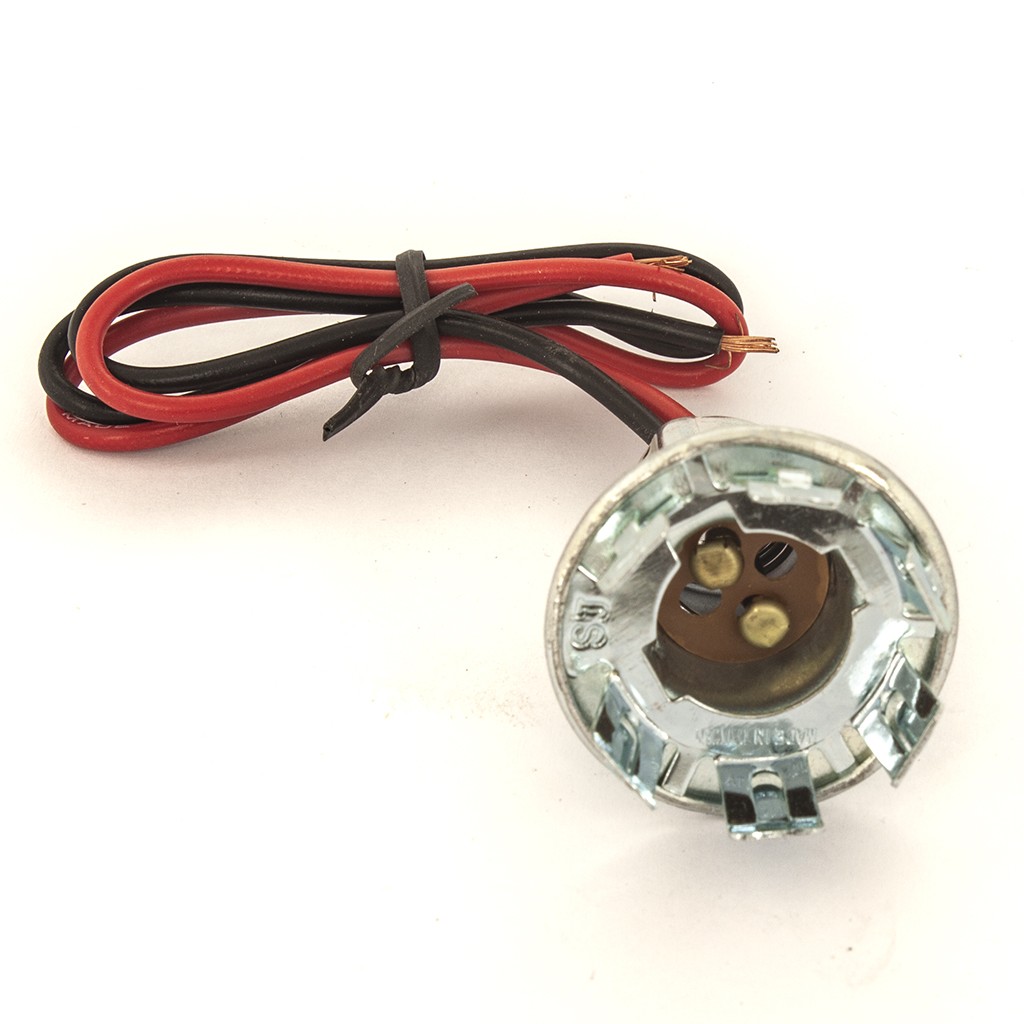 Twin Filament Light Socket Globe Holder : hole dia. 28.5mm - Replacment ...