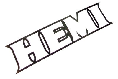 Custom "Hemi" Decal (bold) - Hemi Performance