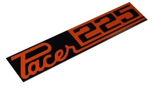 "Pacer 225" Air Cleaner Decal : suit VF Pacer - Engine Bay Decal ...