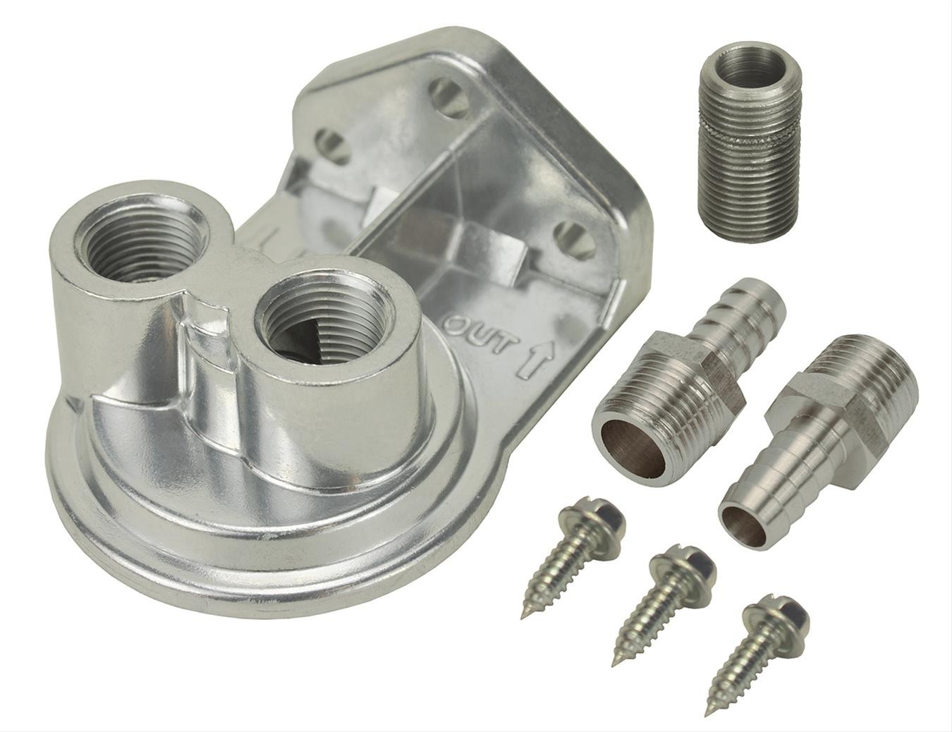 Derale Remote Oil Filter Mount : suit Small Block | Hemi Performance