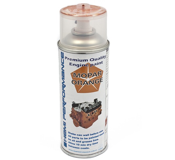 Restoration Engine Enamel Pressure Pack Paint : Hemi Orange (Australian ...