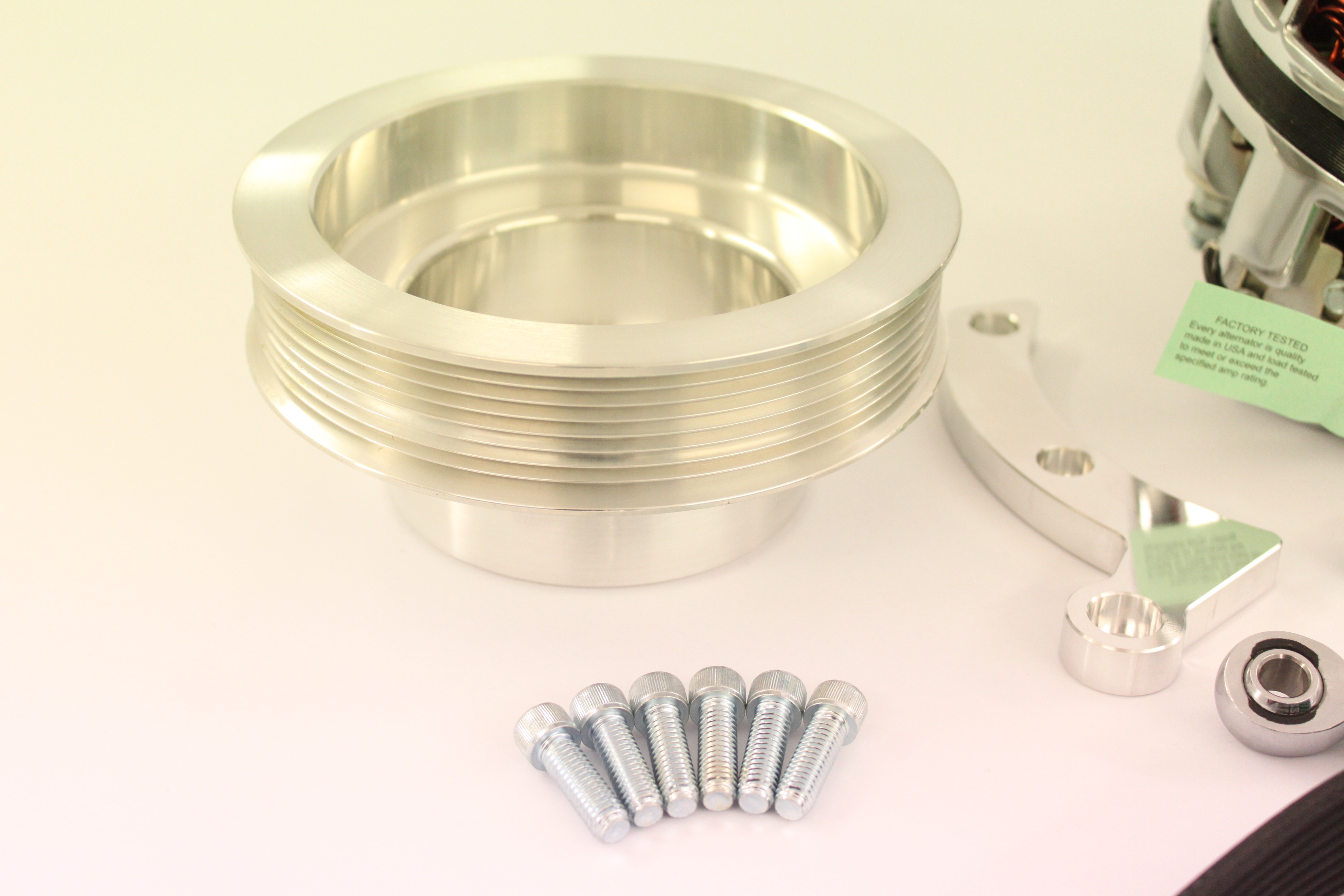 Complete Serpentine Kit (Including Alternator) : NO Air Con : NO Power ...