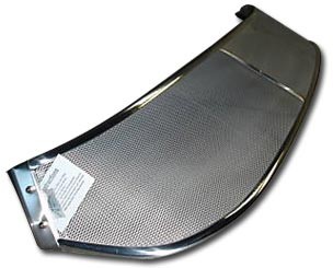 Windscreen Mesh SunVisor : suit VE/VF/VG (Finish: Anodised Aluminium ...